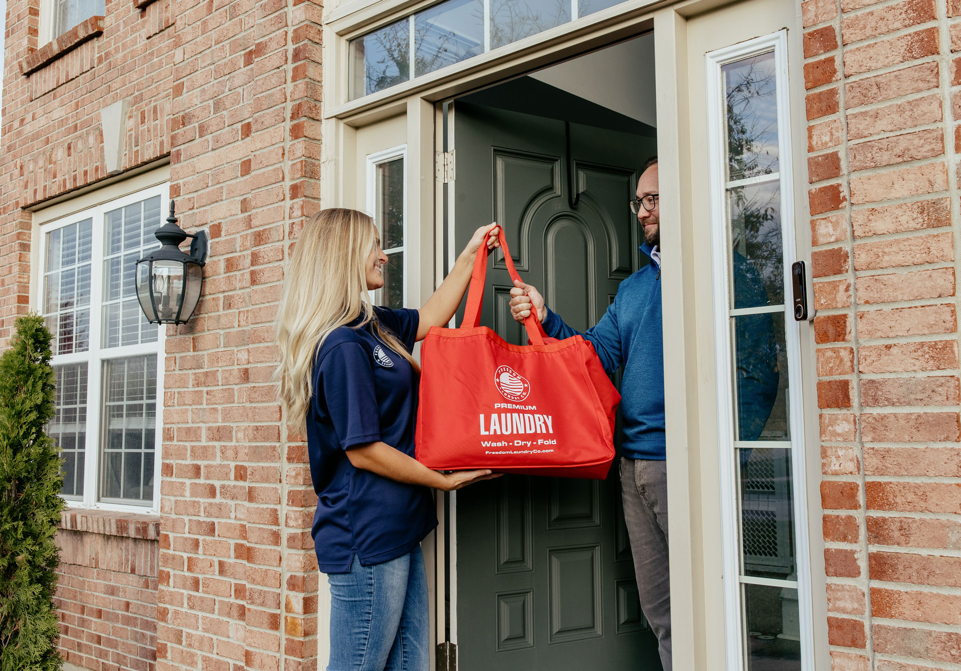 Laundry Pickup & Delivery - Laundry Service Pricing | Freedom Laundry Co.